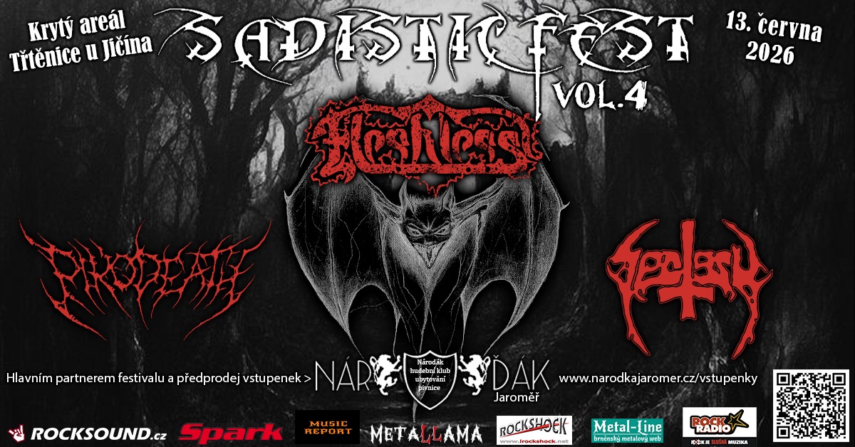 SADISTIC FEST 4. - Oficiální stránky města Jaroměř